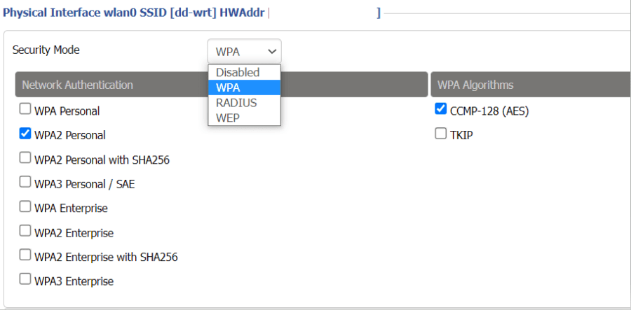 WEP vs WPA Wireless Security in DD-WRT: A Quick DDWRT Setup Tip