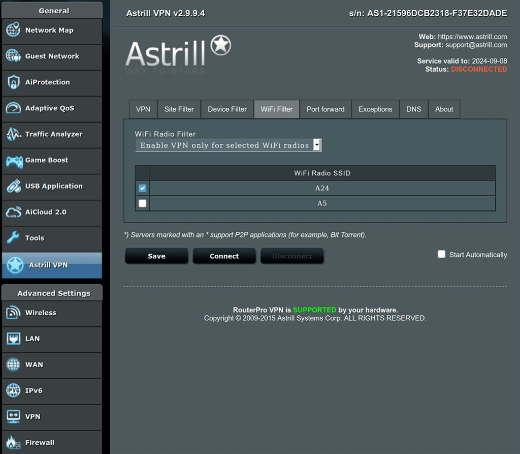 Optimize VPN for China - Asus Merlin Routers + AstrillVPN Applet